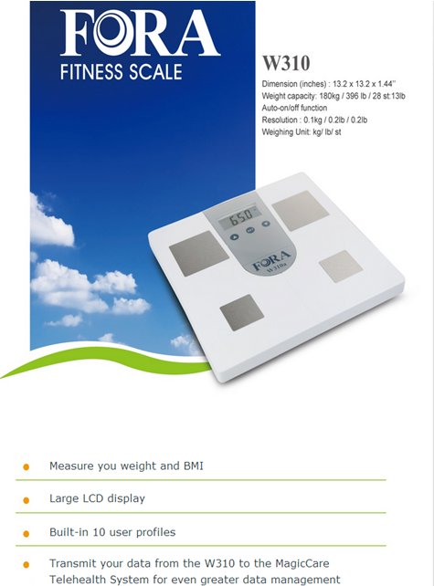 FORA WEIGHT SCALE-W310